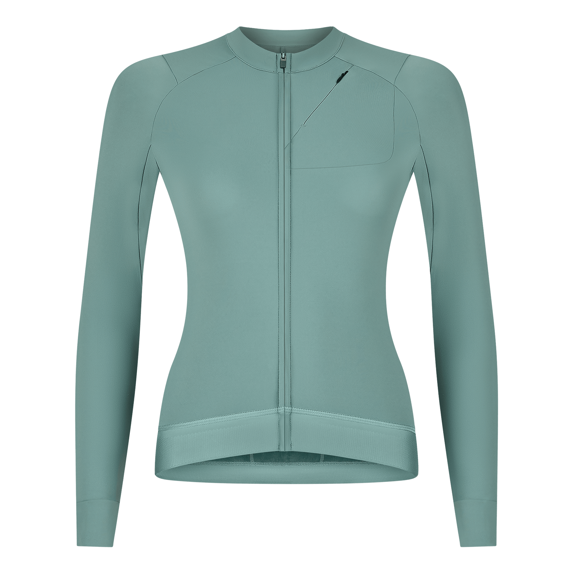 Women's Long Sleeve Midweight Jersey | FLANDERS Jade - Le Braquet ...